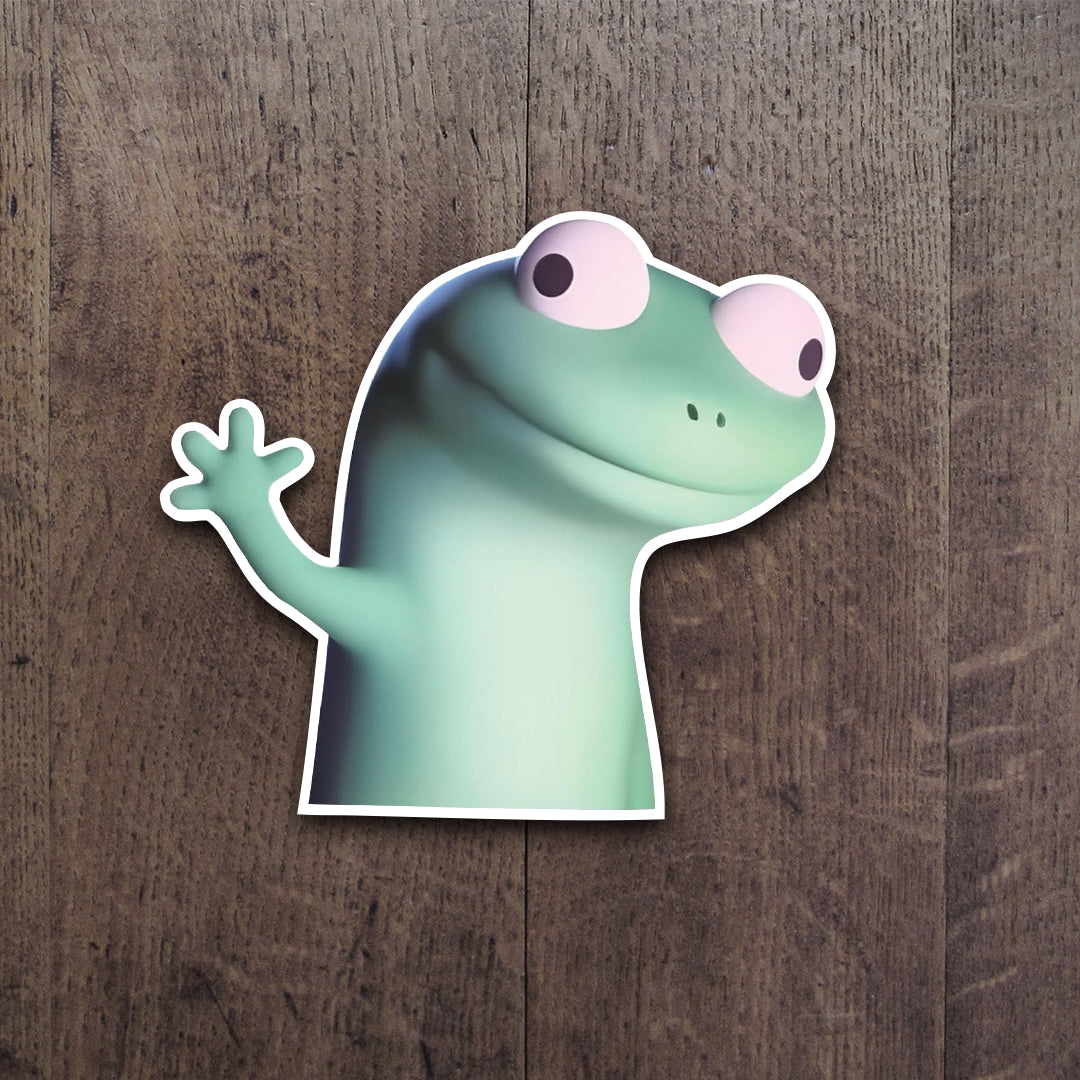 Lizard Peeker Decal – Redline Design.tv
