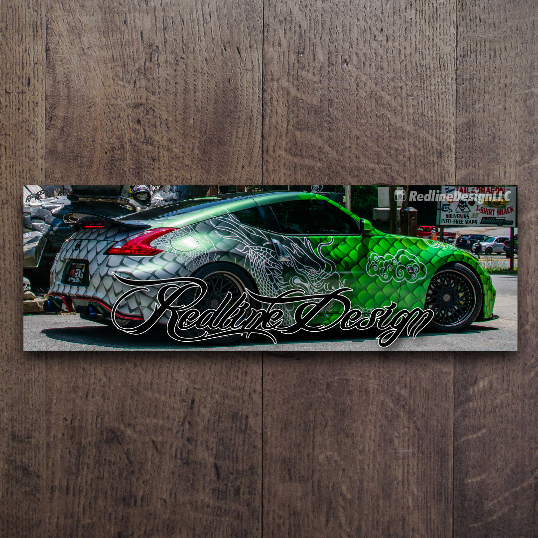 Redline Dragon 370z Slap – Redline Design.tv