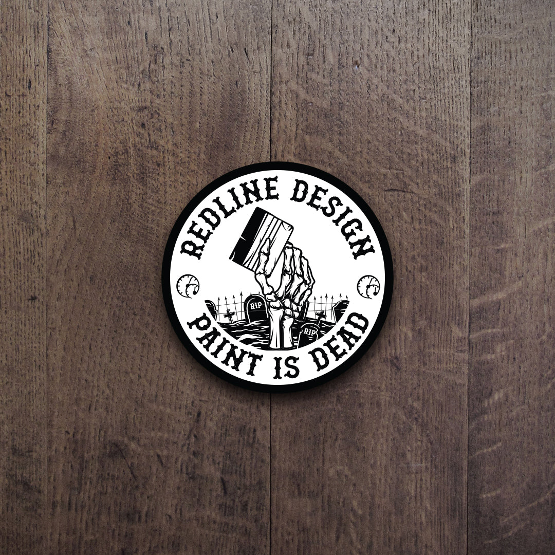 Redline Skeleton Decal – Redline Design.tv
