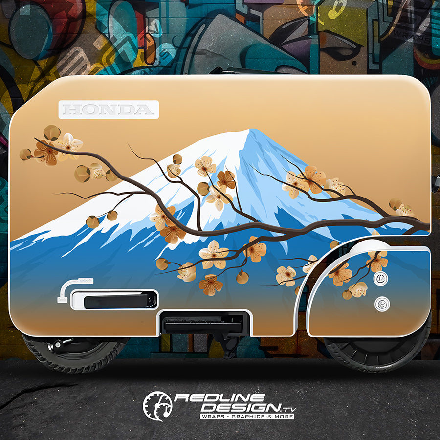 Sakura Bronze Honda Motocompacto Decal Kit – Redline Design.tv