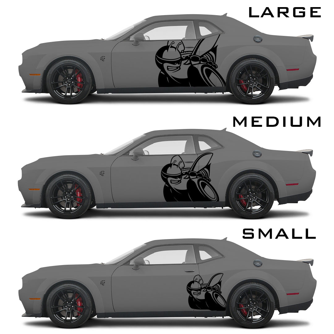 Dodge Charger/Challenger Scat Pack Bee Decal Kit – Redline Design.tv
