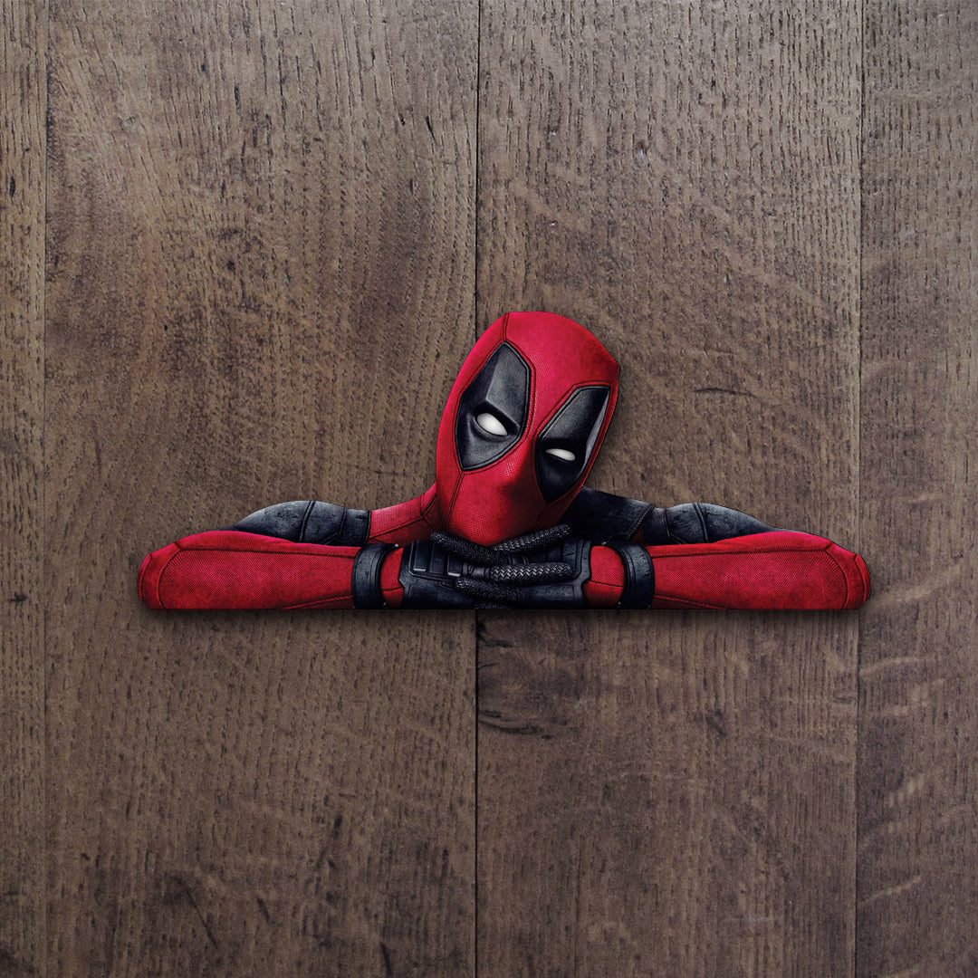 Dead Pool Peeker Decal – Redline Design.tv