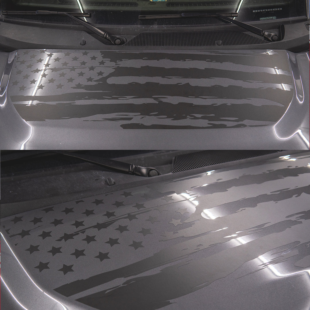 Ford Bronco Hood Bump Decal – Redline Design.tv