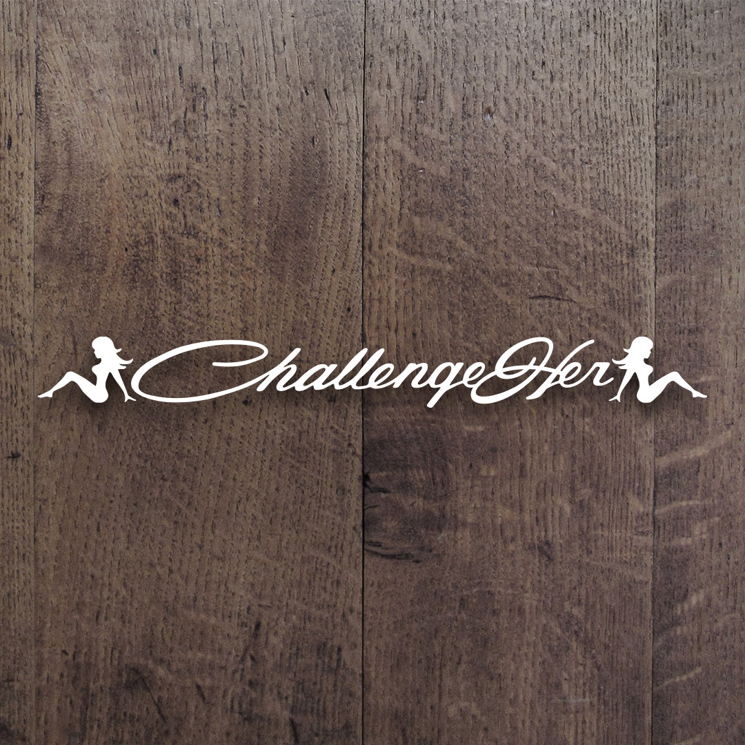 ChallengeHer Decal – Redline Design.tv