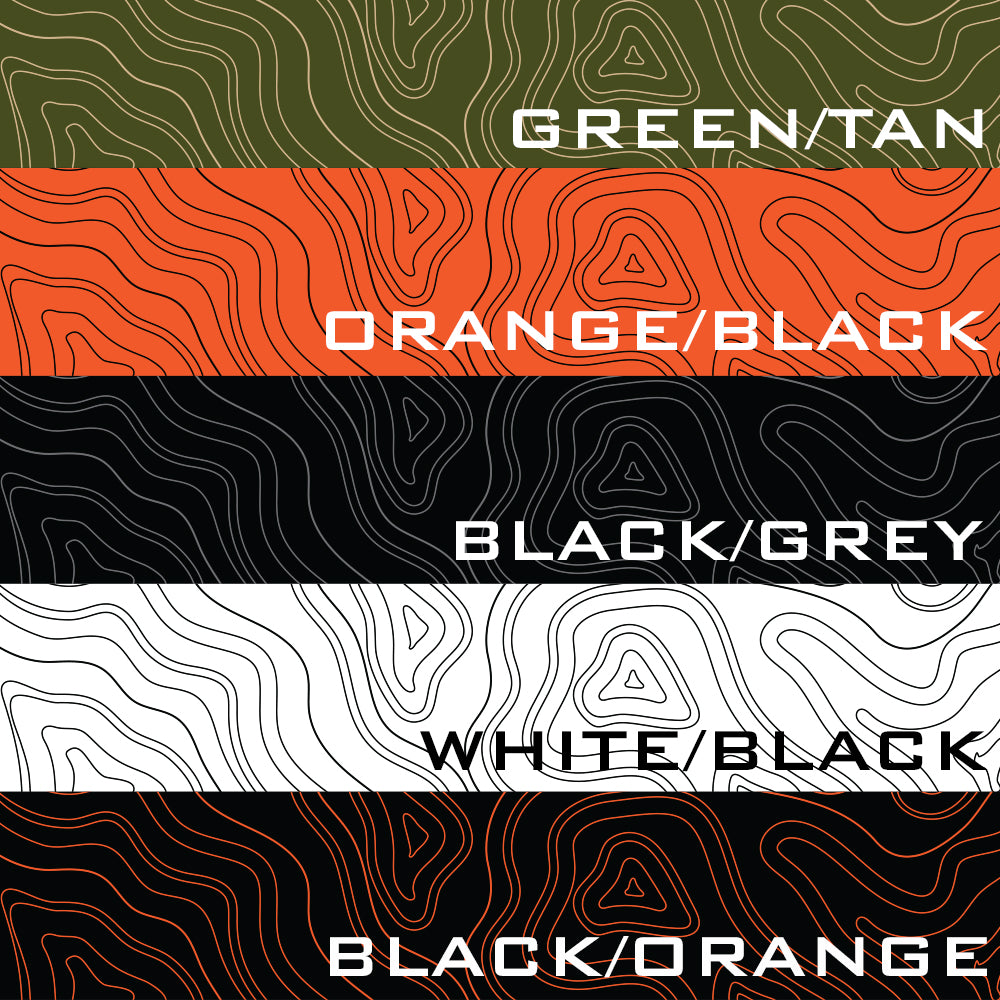 Topographic Map Windshield Banner – Redline Design.tv