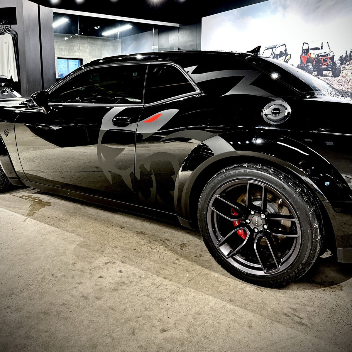 Dodge Charger/ Challenger Hellcat Decal Kit – Redline Design.tv