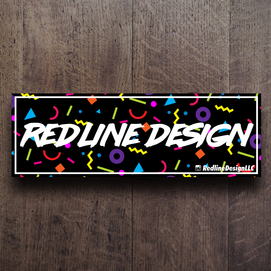 Redline Confetti Slap – Redline Design.tv