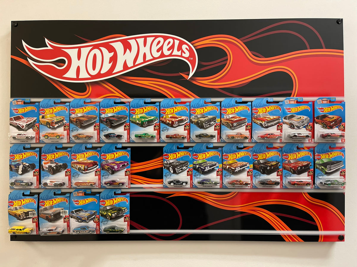 Custom Diecast Display Board – Redline Design.tv