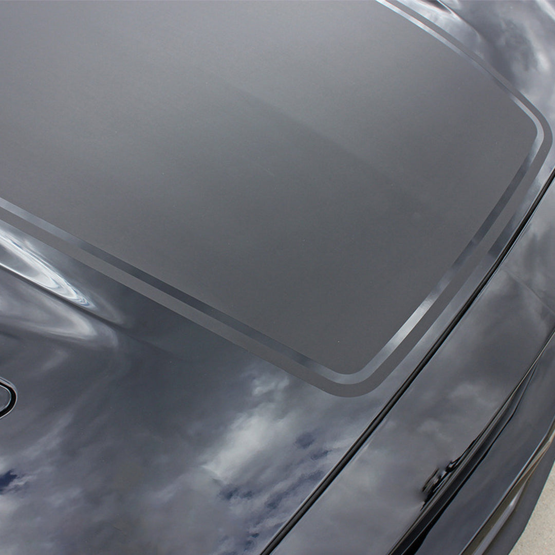 Mega Hood 2015-2017 Ford Mustang Hood Racing Stripe Decal Kit – Redline ...