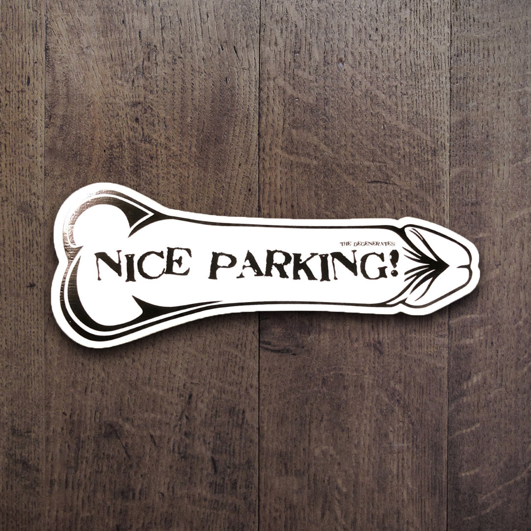 Nice Parking Decals – Redline Design.tv