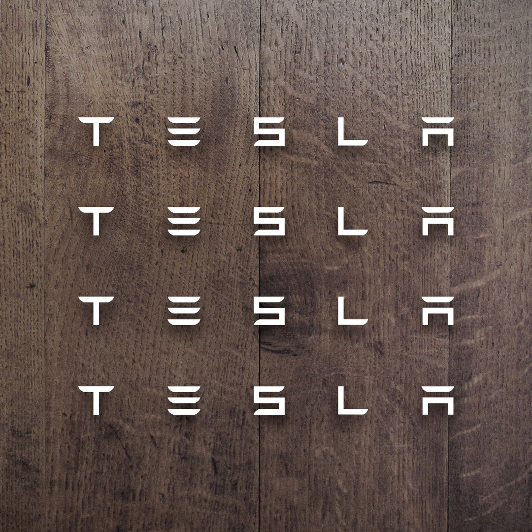 Tesla Brake Caliper Decals – Redline Design.tv