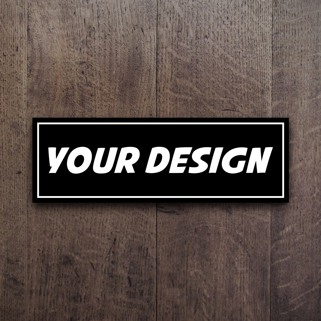 Custom Printed Slaps – Redline Design.tv