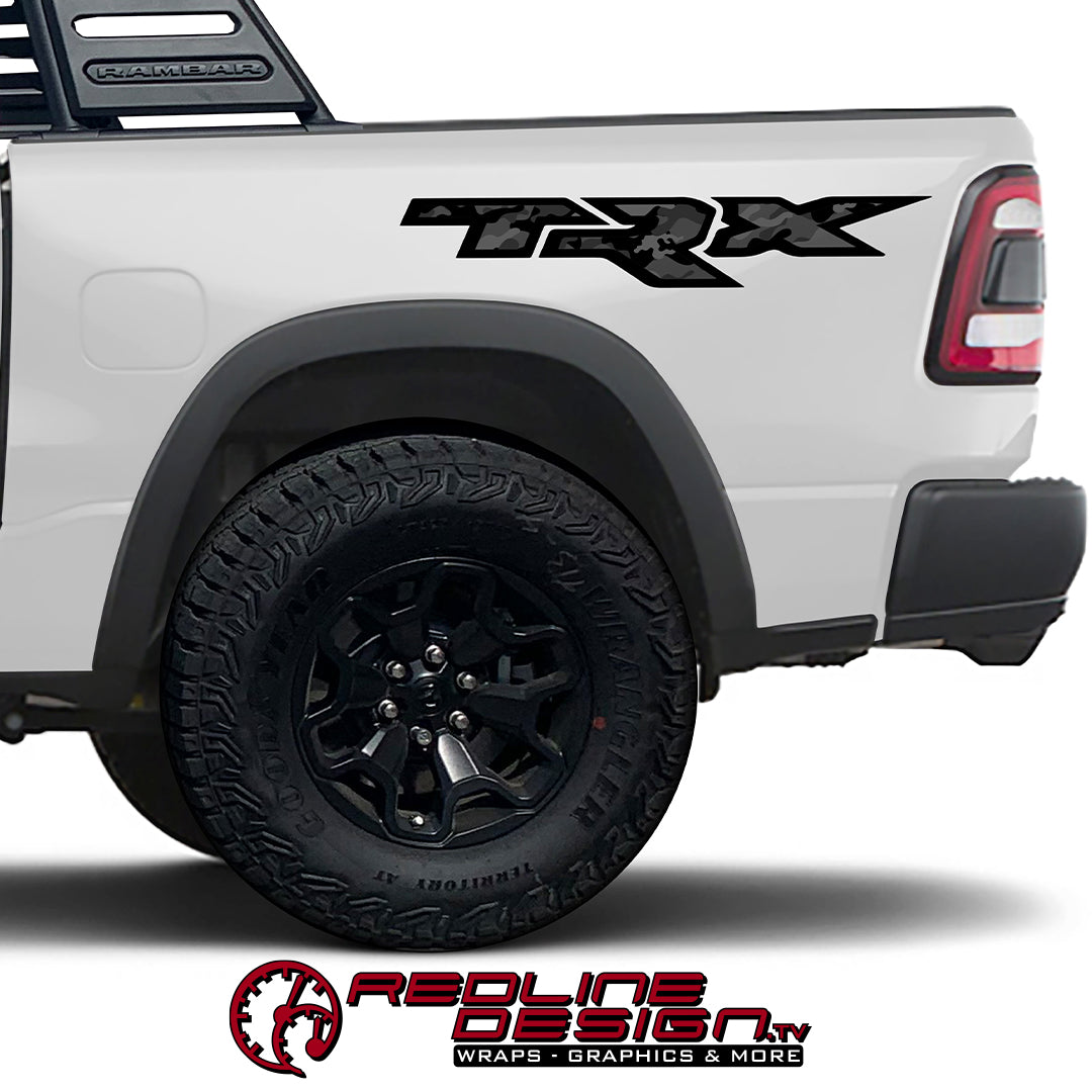 TRX Camouflage Truck Bed Decals – Redline Design.tv