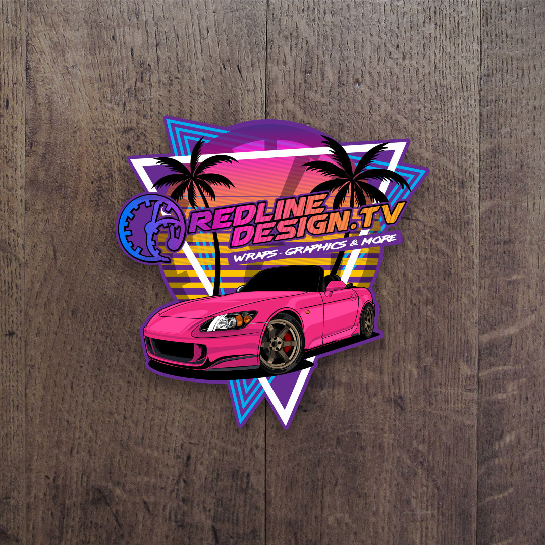 Redline Design Summer 2022 Decal – Redline Design.tv