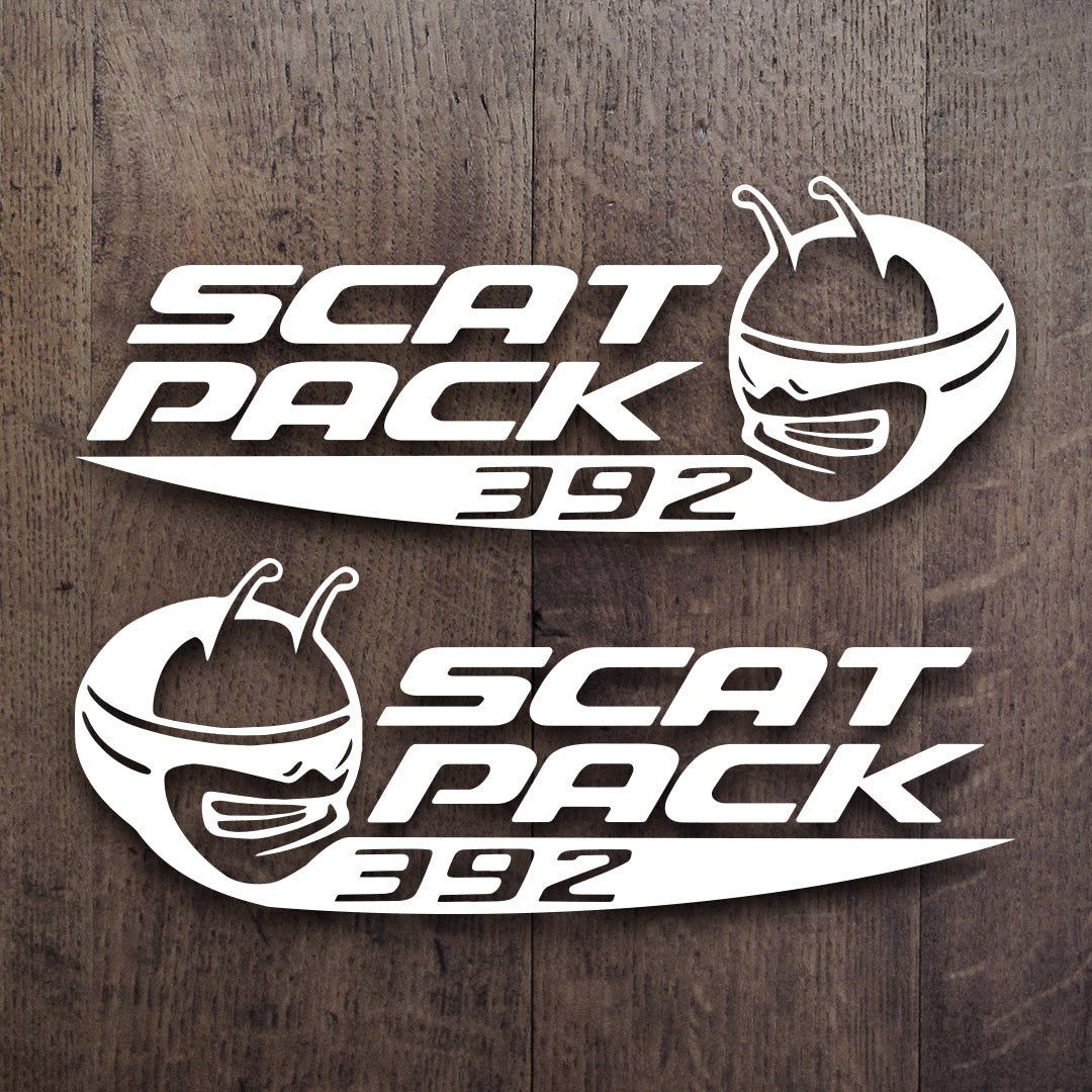 Scat Pack Decals (set of 2) – Redline Design.tv